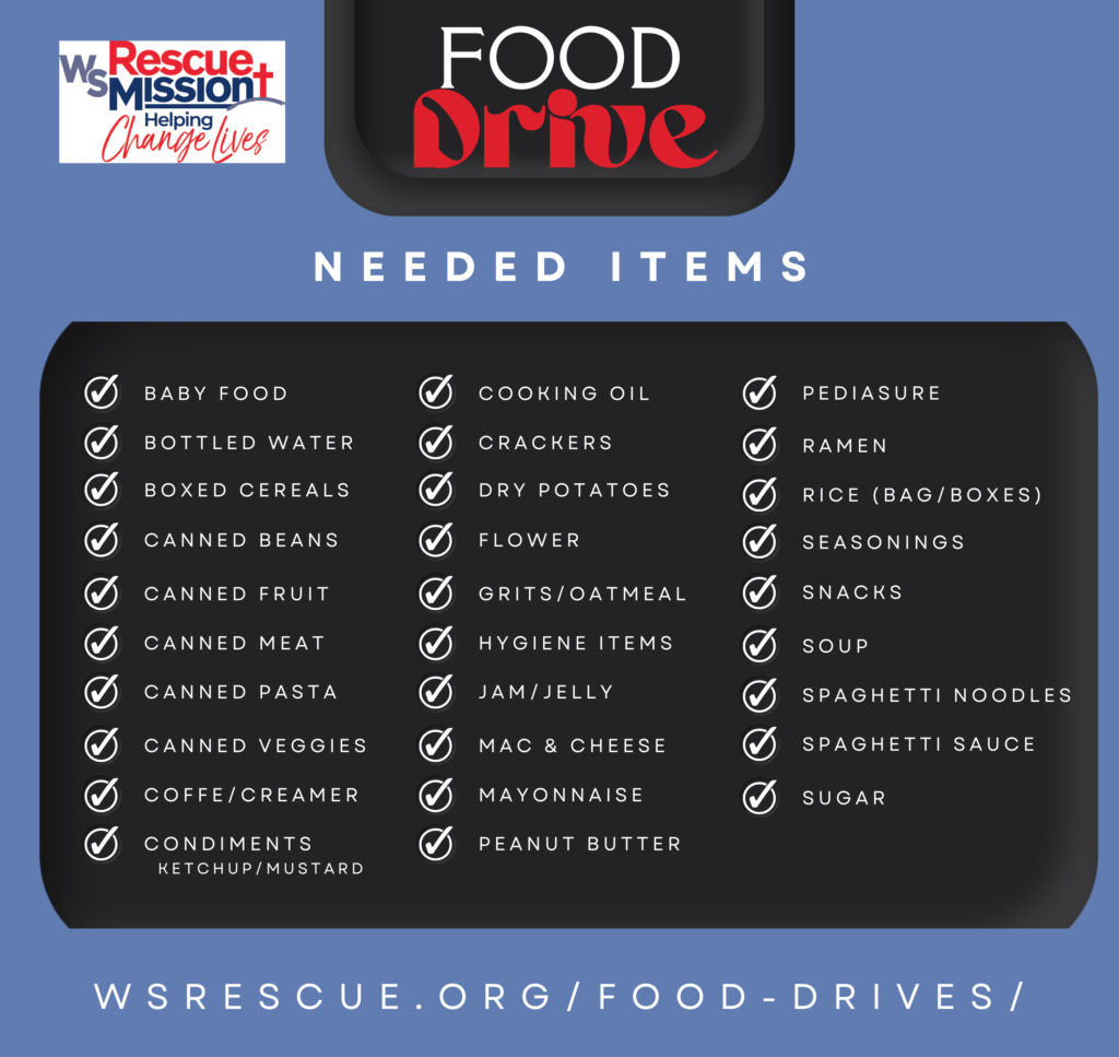 Client Choice Food Pantry - Winston-Salem Rescue Mission